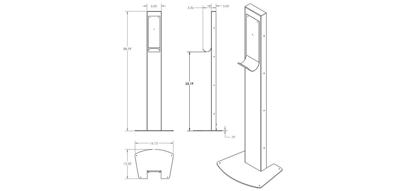 Hand Sanitizer Stations