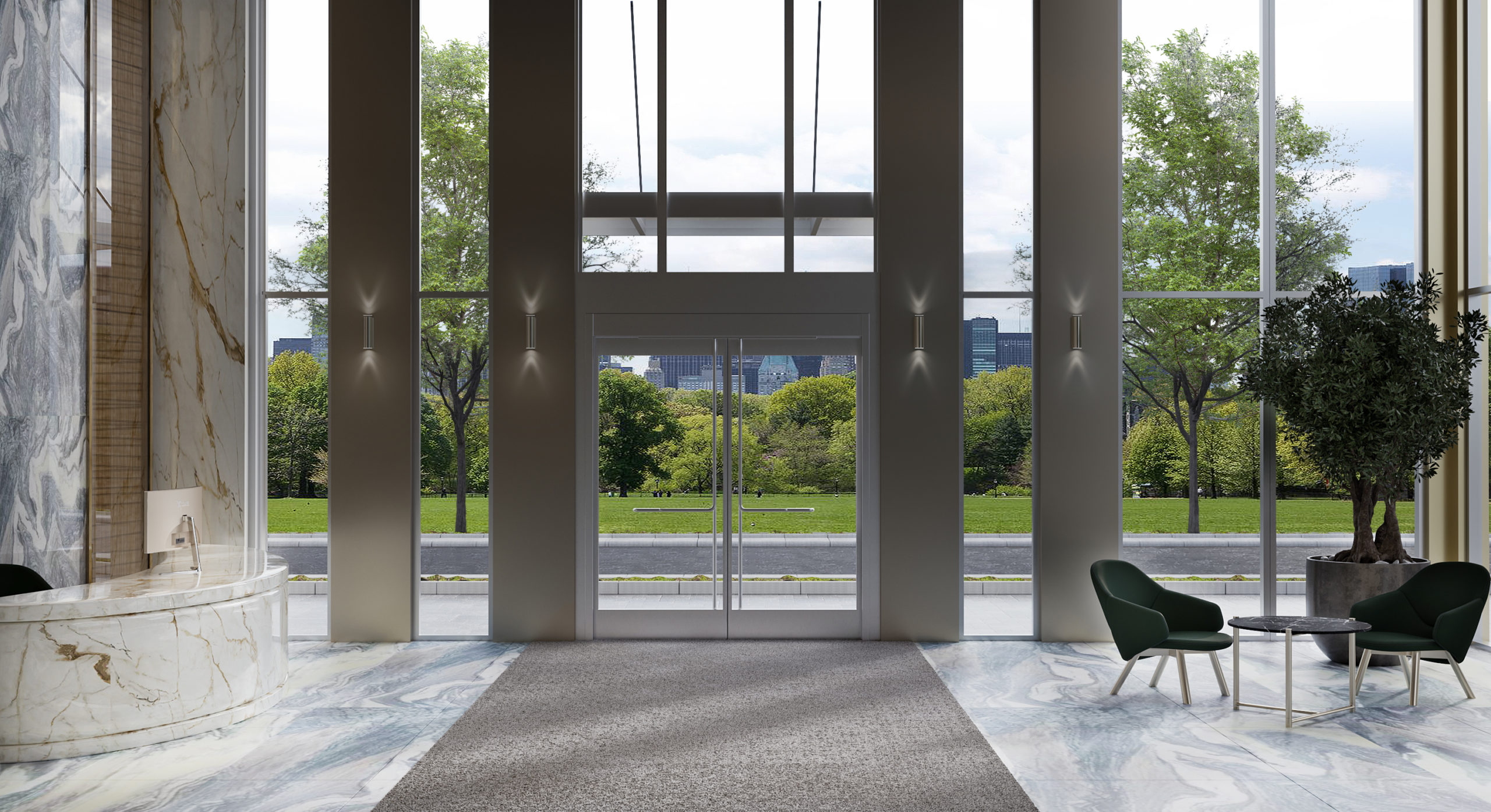 DAWSON Custom Entrances for Commercial Office Buildings