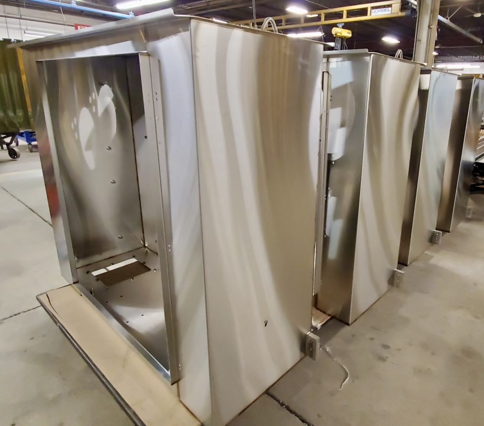 DAWSON serves metal needs for the industrial enclosure industry